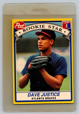 David Justice Rookie Card | eBay