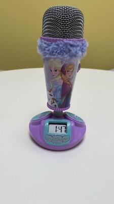 Disney Frozen - Microphone Alarm Clock | eBay UK