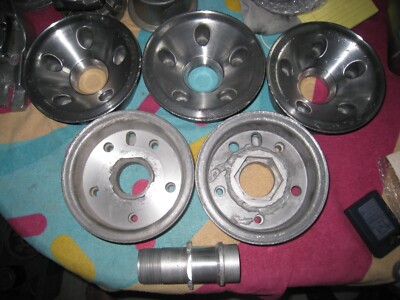 VINTAGE KART (GO CART) RARE PRECISION KNOCK-OFF WHEELS COMPONENTS - 6 ...