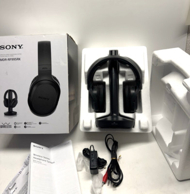NEW Sony Wireless Stereo Headphone System MDR-RF995RK w/ Orig. Box | eBay