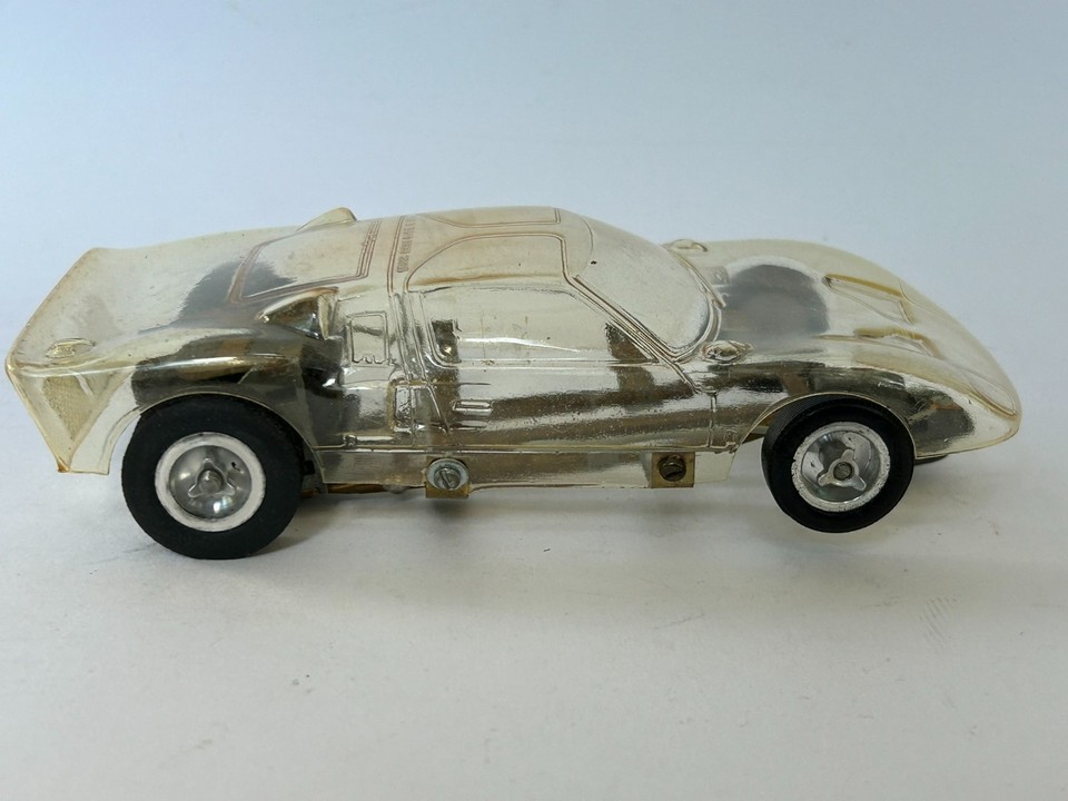 Ford GT 40-Cox Brass Chassis & Pittman 706 Motor (Unpainted) 1/24 scale ...