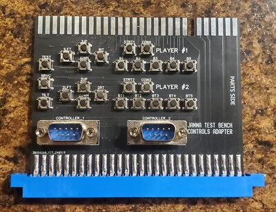 Arcade Jamma PCB Test Bench Controls Adapter | eBay