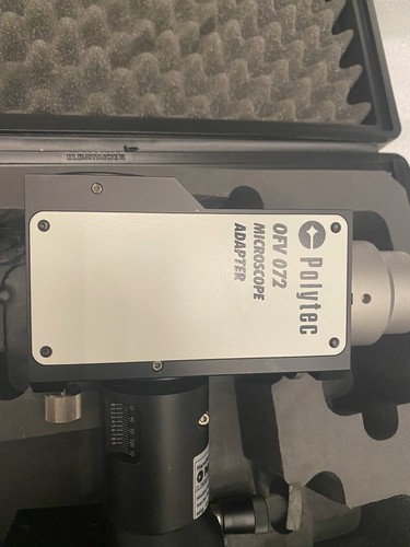 Polytec OFV 072 Microscope Adapter + OFV 071 Laser Vibrometer Scan ...
