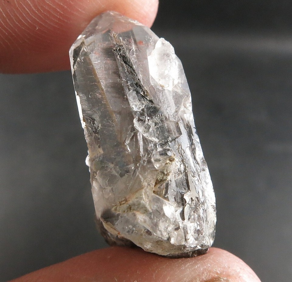 40 CARAT STUNNING RARE BROOKITE RUTILE INCLUDED QUARTZ CRYSTAL ...