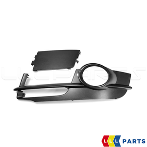 AUDI GENUINE A6 C6 ALLROAD N/S LEFT BUMPER GRILL FOG LIGHT SURROUND ...