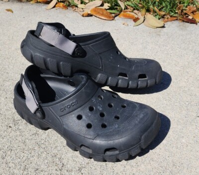 Crocs Unisex Offroad Sport Clog Black Graphite Size Womens 11 / Men’s 9 ...