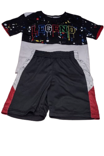 Size 4T Little Boys 3pc Multi Color Shorts Set | eBay