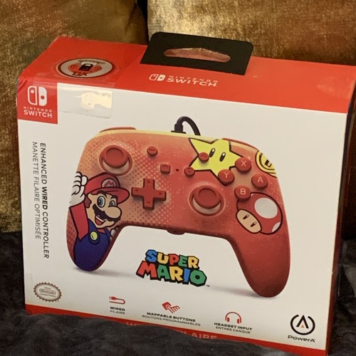 Super Mario Bowser Power A Nintendo Switch Enhanced Wired Controller ...