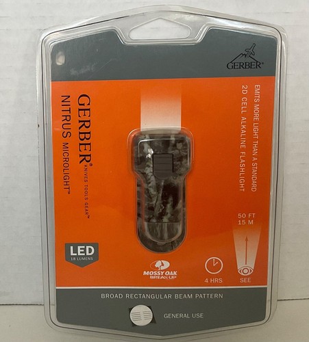 Gerber Nitrus Mossy Oak Micro Light | eBay