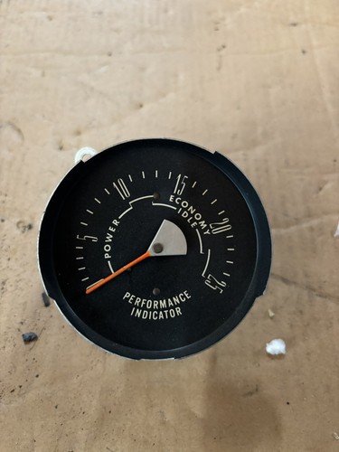 Mopar A Body Vacuum Performance Indicator Gauge Rallye Dash Plymouth ...