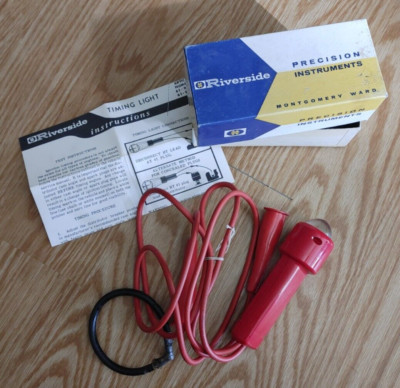 Vintage Timing Light Riverside in Original Box Montgomery Ward 61-9038 ...