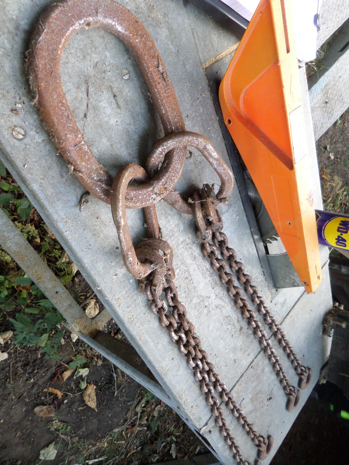 Kuplex 4 Leg Lifting Chains SET Heavy Duty With Hooks 2 - 5 TON POSS ...