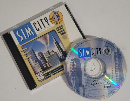 Sim City Classic (PC CD-Rom, 1998) Maxis Windows & Macintosh Computer ...