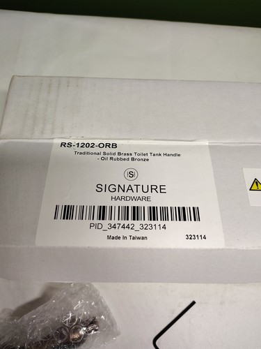 Signature Hardware RS-1202-ORB Solid Brass Toilet Tank Handle Oil ...