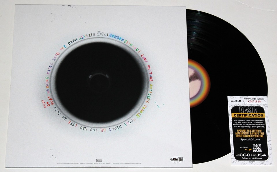 SORRY BAND SIGNED COSPLAY LP VINYL RECORD ALBUM RARE AUTOGRAPHED +JSA ...