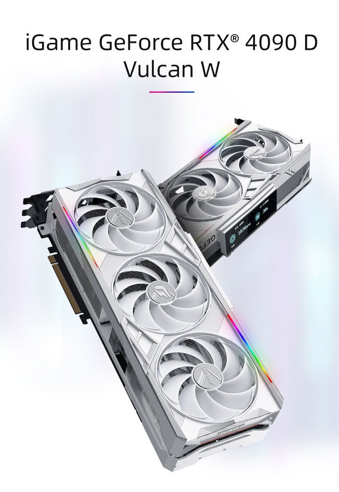 Colorful iGame-GeForce-RTX-4090-D-Vulcan-W Graphics Card RTX 4090 D GPU | eBay