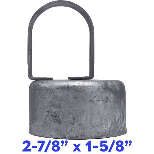 Pressed Steel Chain Link Fence Loop Cap Eye Top | eBay