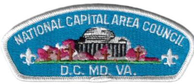 National Capital Area Council CSP DC MD VA Patch WHITE Bdr. [PW1280] | eBay