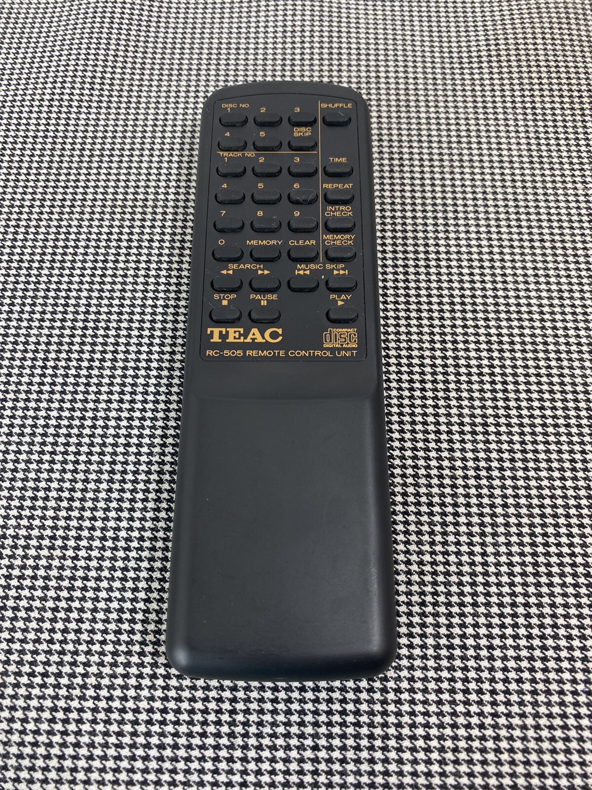 TEAC REMOTE CONTROL UNIT RC-505 FOR CD INFRARED TESTED J0600 | eBay