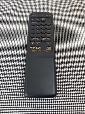TEAC REMOTE CONTROL UNIT RC-505 FOR CD INFRARED TESTED J0600 | eBay