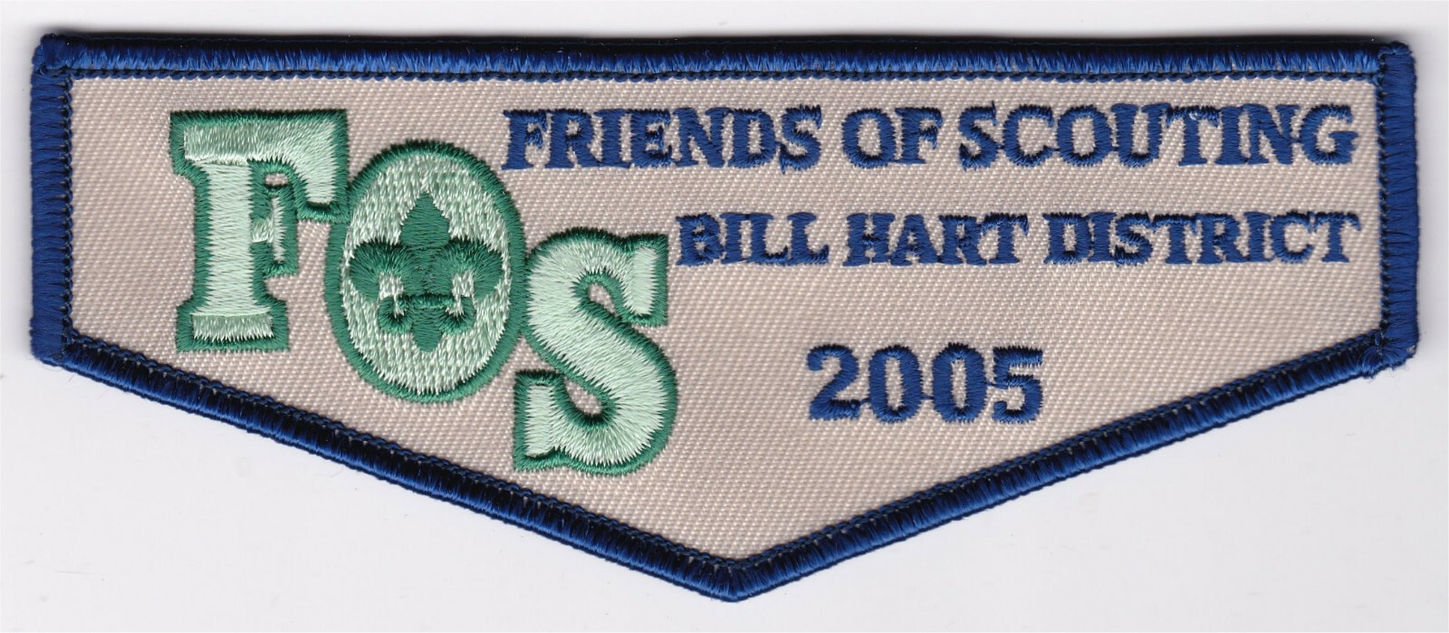 FLAP PATCH - WESTERN L.A. COUNTY COUNCIL - 2005 FOS - BILL HART ...