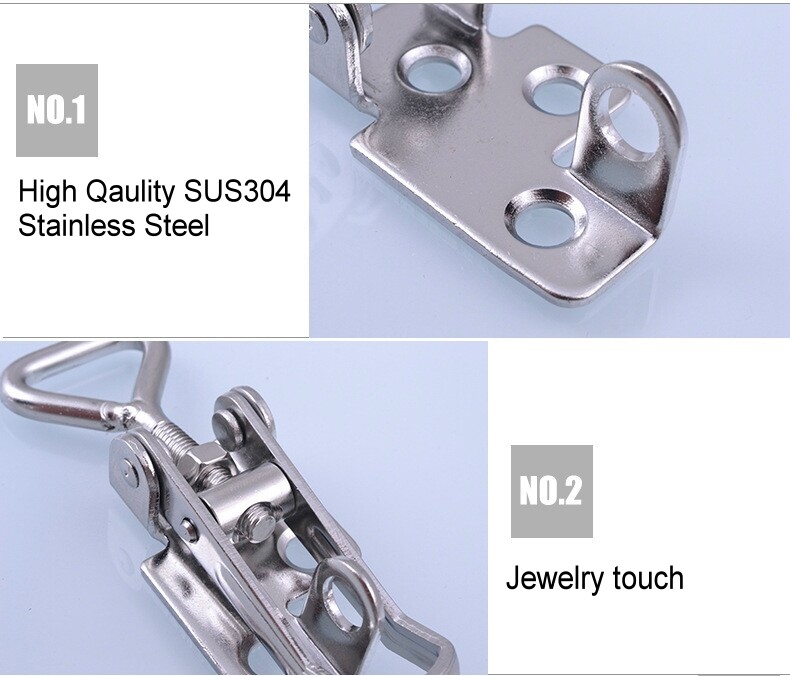 Toggle Latch Lockable Over Centre 304 Stainless Steel For Toolbox ...