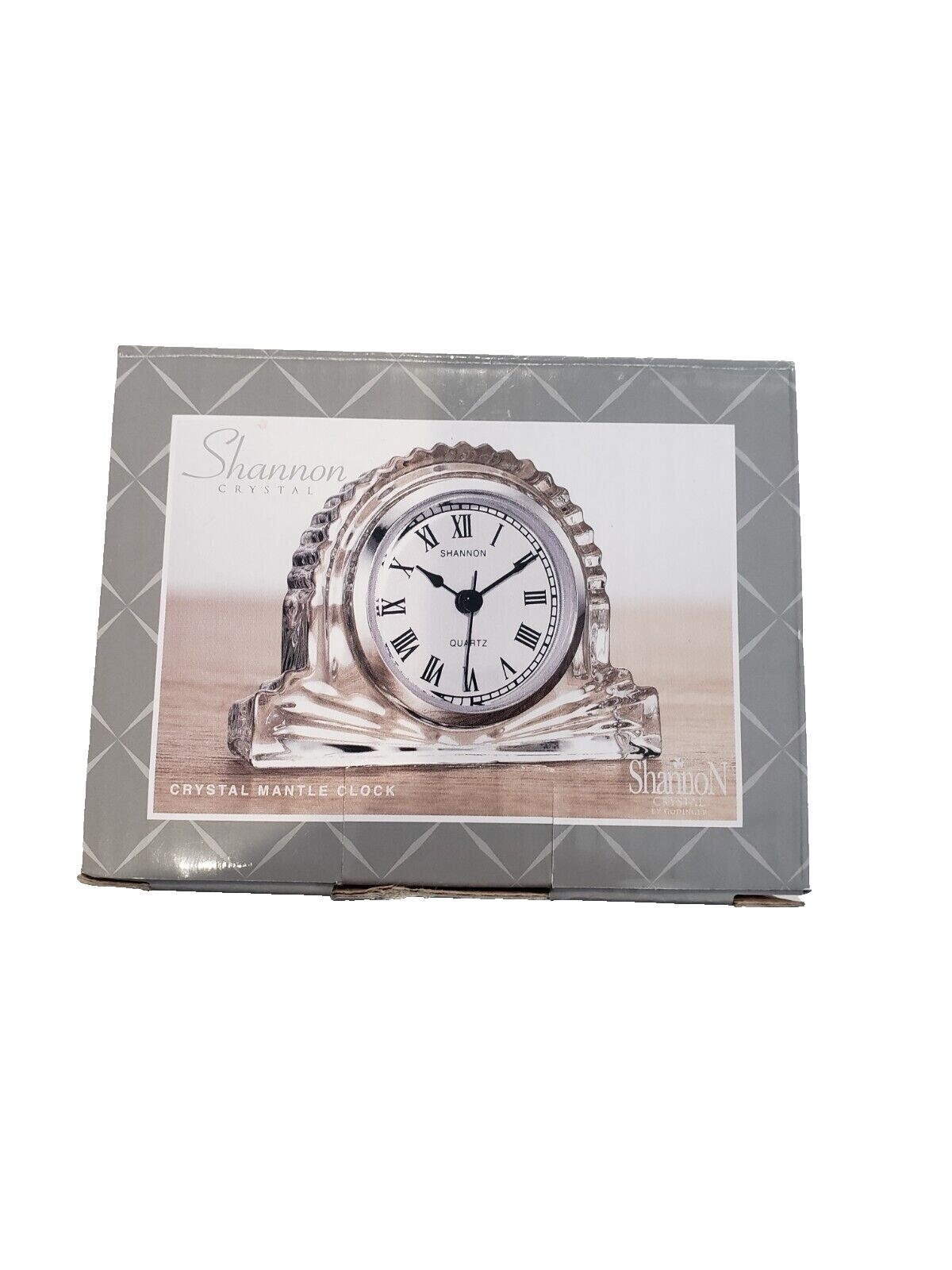 Small Crystal Clock | eBay