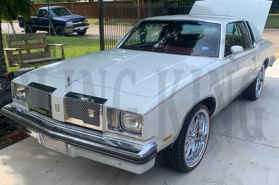 1978-1979 Olds Cutlass Supreme Chrome Grill Dual Weave Mesh Tiarra ...