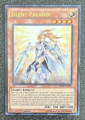 Konami - Yu-Gi-Oh! TCG, Silent Paladin DPRP-EN003 | eBay