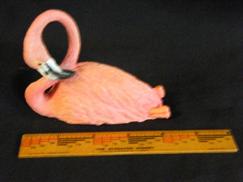 Flamboyant Pink Flamingo figurine | eBay