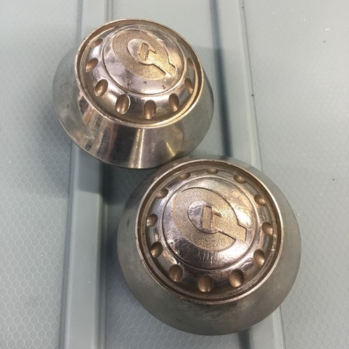 TWO (2) Quantum Racing Chrome Custom Wheel Center Caps | eBay