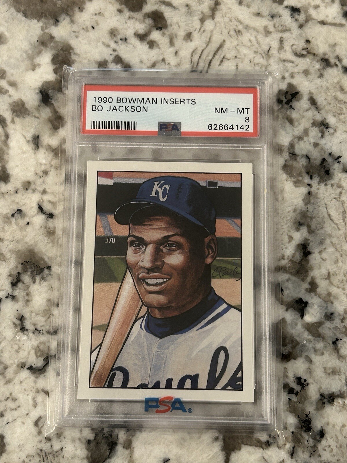 1990 Bowman Bo Jackson Art Sweepstakes Insert PSA 8 💰⚾️ | eBay