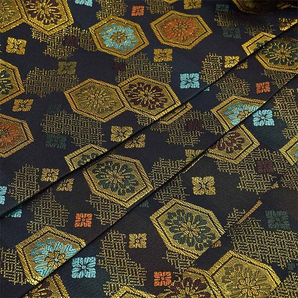 Japanese Traditional Hakama Umanori Bakama Black Gradient with Kikko ...