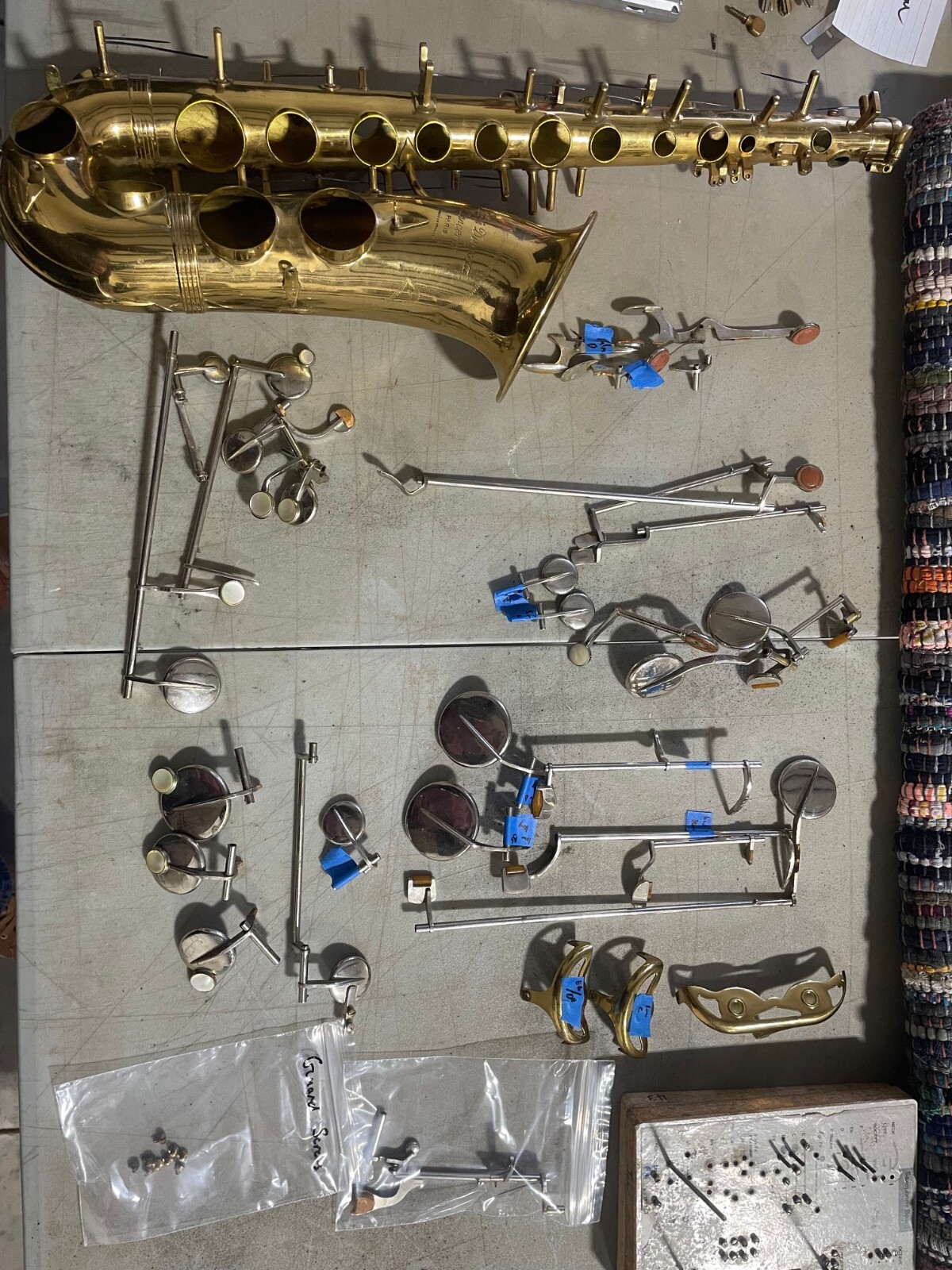 René Dumont Alto Saxophone - REPLACEMENT KEYS / PARTS ***For Repair ...