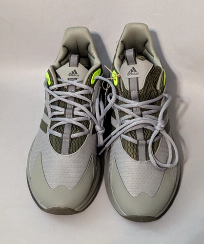 adidas Alphaedge + Shoes Mens 11 Silver Pebble Olive Strata IF7296 | eBay