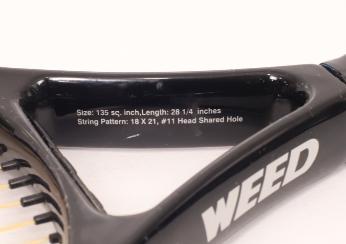 Weed Z-One 35 Tennis Racquet / 135" / Grip Unknown / Red White Blue ...