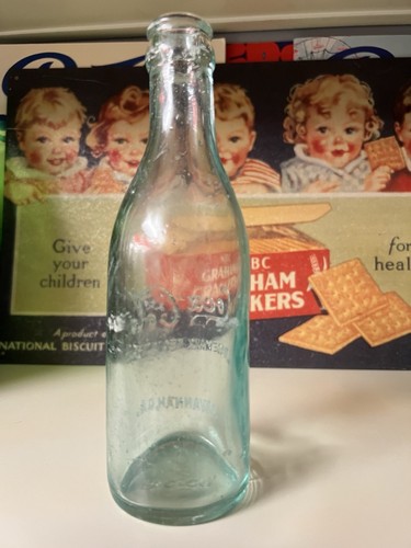 1905-16 COCA-COLA IN SCRIPT SAVANNAH, GA 7 1/2" TALL LIGHT GREEN | eBay