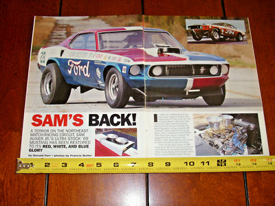 1969 MUSTANG SAM AUXIER ORIGINAL 2009 ARTICLE | eBay