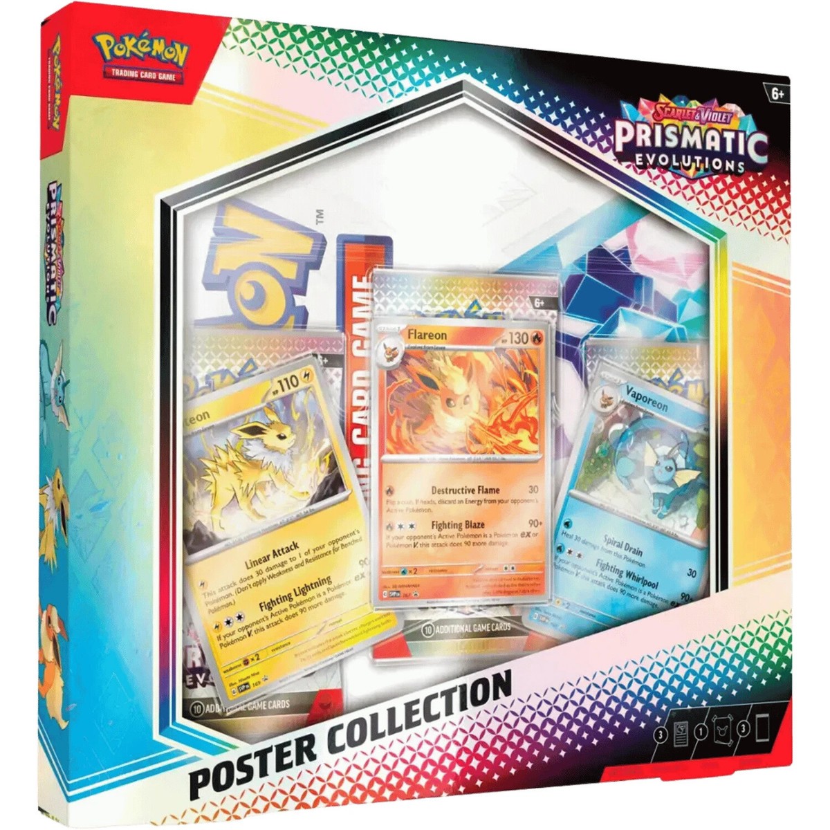 Pokémon TCG Case Pokémon TCG Prismatic Evolutions Poster Collection ...