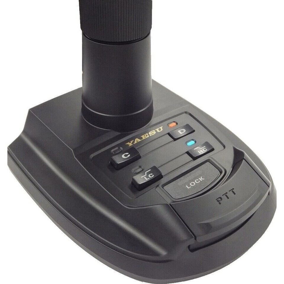 Yaesu M-100 Dual-Element Condenser Dynamic Microphone for Yaesu HF ...