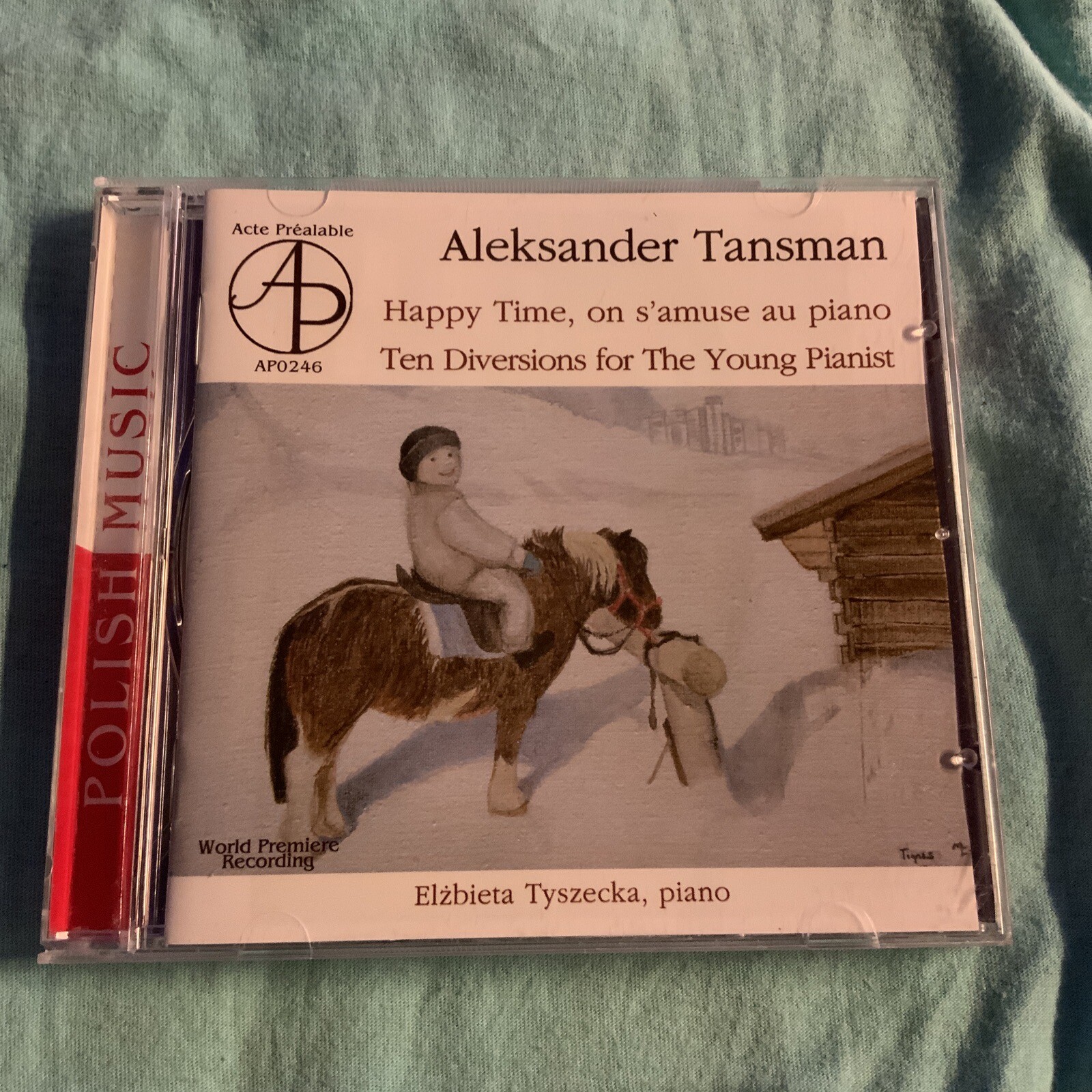 Aleksander Tansman Happy Time Piano Ten Diversions Cd Rare Htf | eBay ...