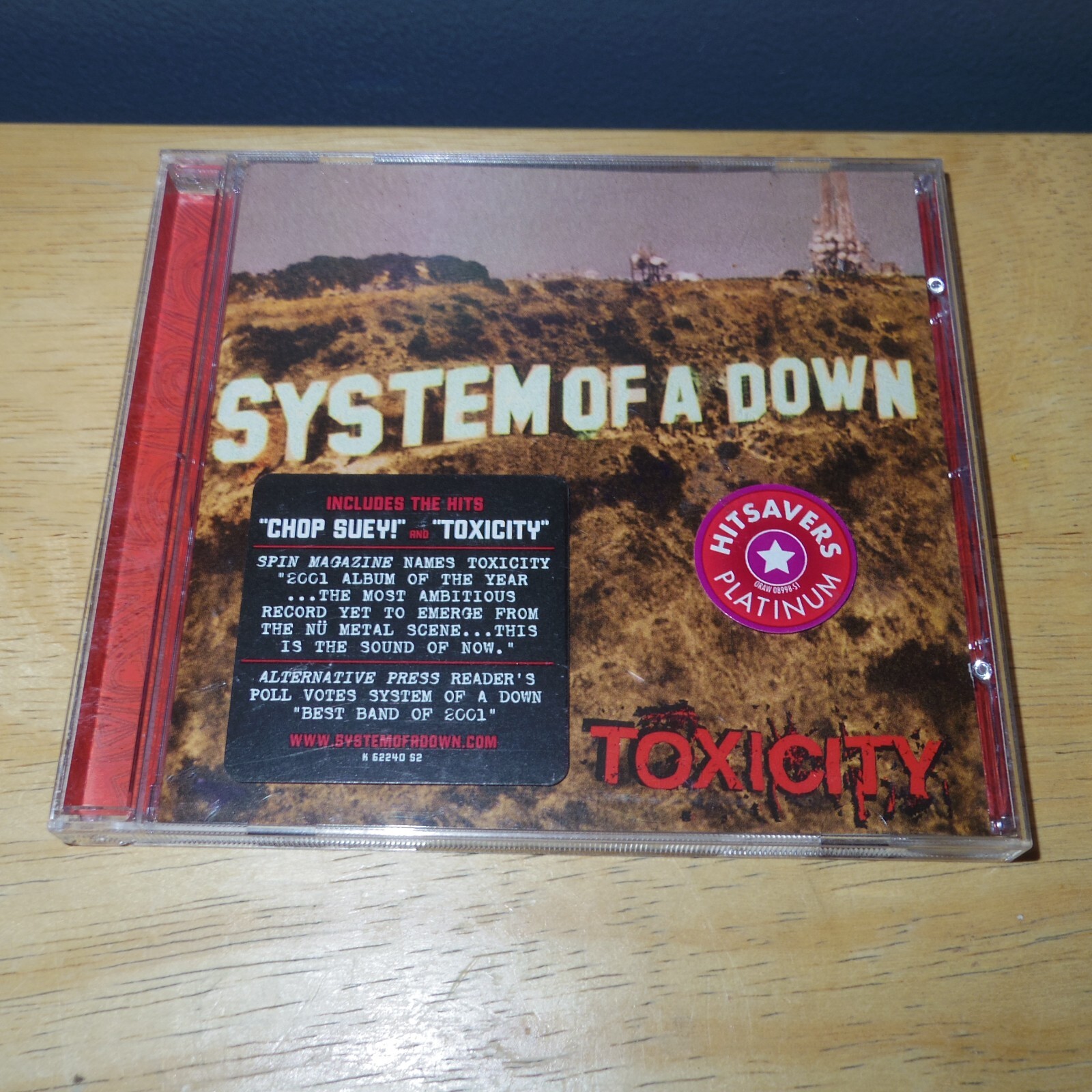 System Of A Down Chop Suey Album Cover