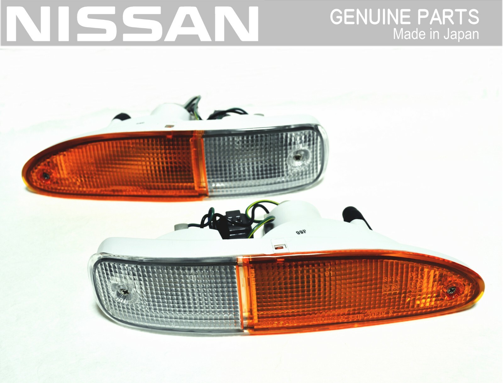 NISSAN 180sx 91-96 Chuki Front Bumper Turn Signal Lamp Light Assy OEM ...