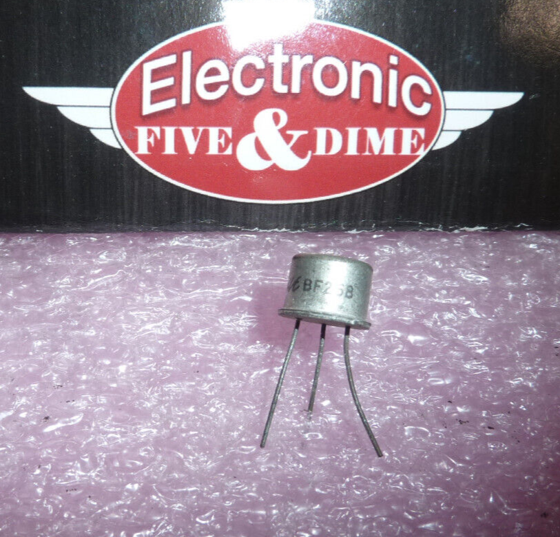 BF258 SGS Small Signal Bipolar Transistor NPN TO-39 | eBay