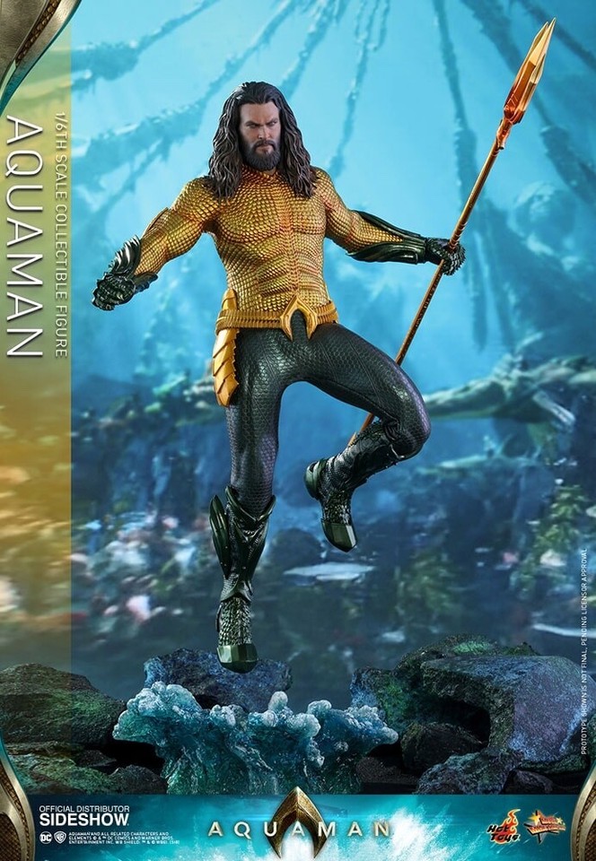 AQUAMAN / ARTHUR CURRY~JASON MOMOA ~SIXTH SCALE FIGURE~MM518~HOT TOYS ...