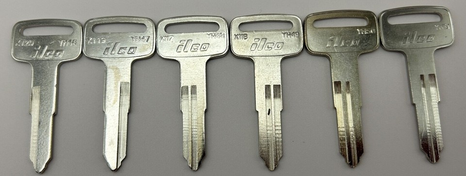 2 Key Blanks Yamaha Motorcycle ATV XJ XS Blank Maxim Seca, SR, YX, FJ ...