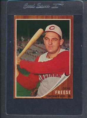 1962 Topps #205 Gene Freese Reds EX *5375 | eBay