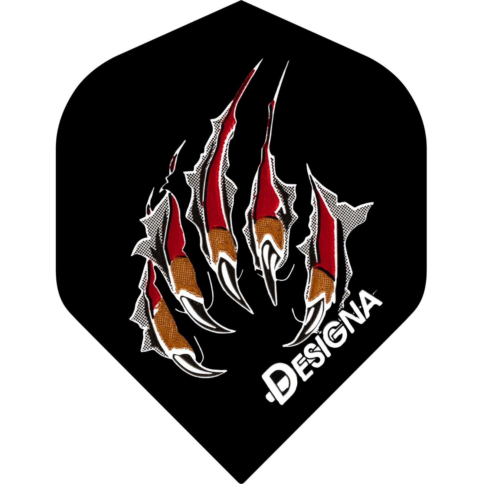 Designa Dart Flights Standard 5 Sets Mixed Designs Two Tough Strong ...