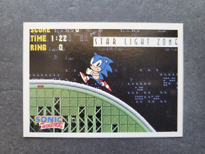 1993 Topps SONIC the HEDGEHOG Card #9 SEGA GENESIS | eBay