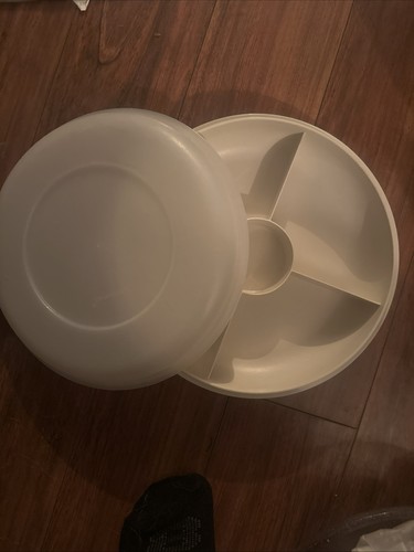 Vintage Tupperware Divided 5 Vegetable Snack Fruit Relish Dish Tray ...